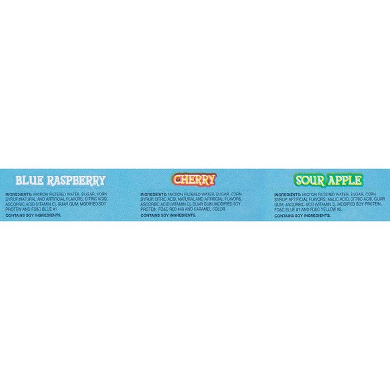 Icee Cherry/Sour Apple/Blue Raspberry Squeeze-Up Tubes (3 fl oz ...