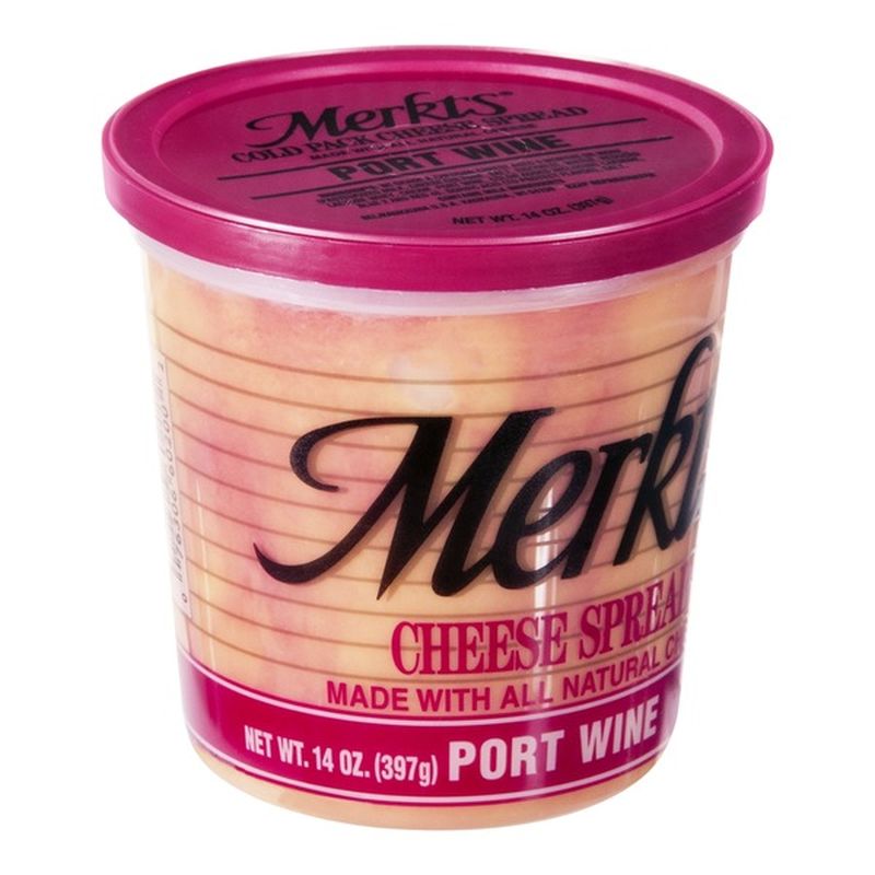 Merkts Port Wine Cheese Spread (14 oz) - Instacart