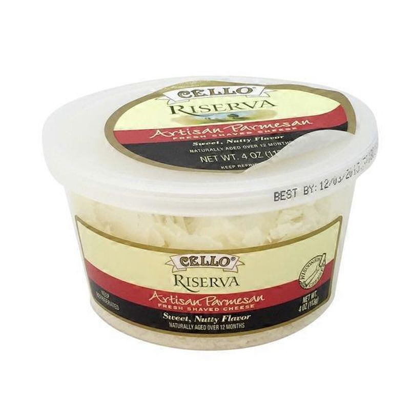 Cello Riserva Artisan Parmesan Shaved Cheese (4 oz) - Instacart