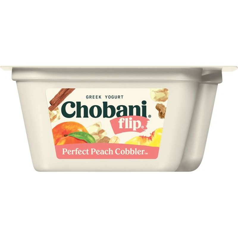 Chobani Yogurt, Greek, Perfect Peach Cobbler (5.3 oz) - Instacart