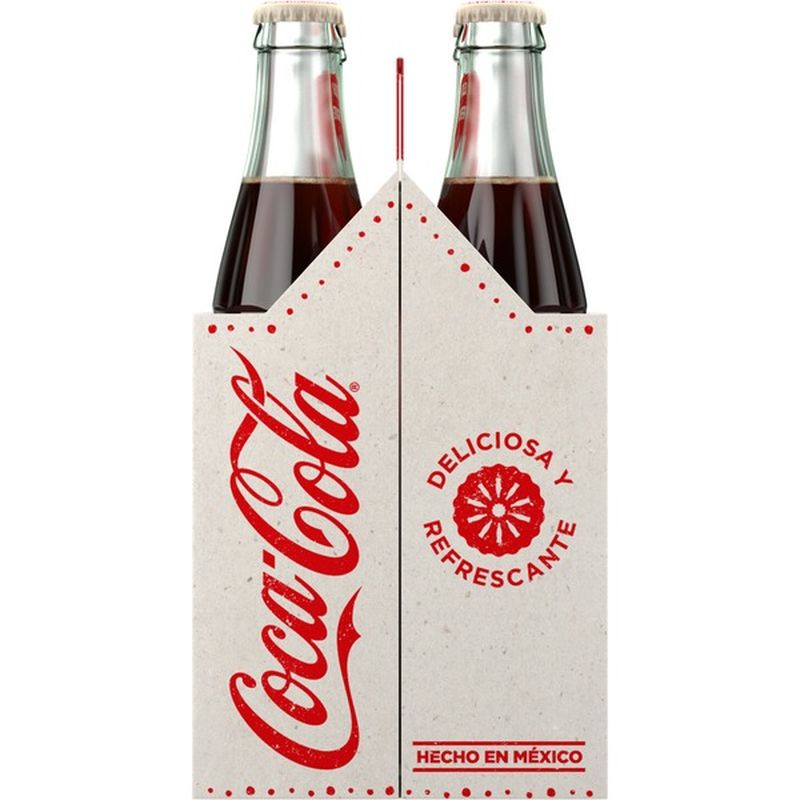Coca-Cola Mexican Coke Soda Soft Drink, Cane Sugar (355 mlt) - Instacart