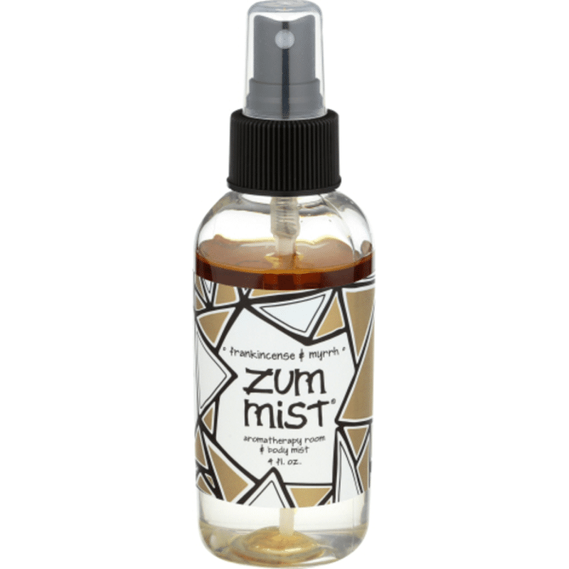 Zum Mist Room & Body Mist, Aromatherapy, Frankincense & Myrrh (4 oz ...