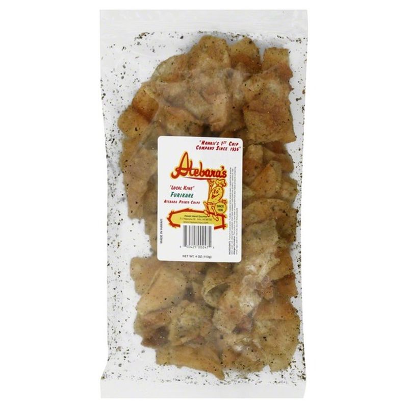 Atebaras Potato Chips, Atebara, Furikake (4 oz) - Instacart