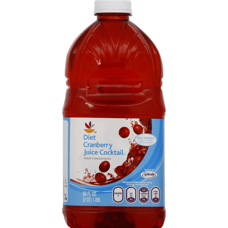 SB Juice Cocktail, Cranberry, Diet (64 oz) - Instacart