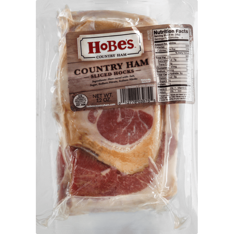 HoBe's Country Ham Sliced Hocks (12 oz) - Instacart