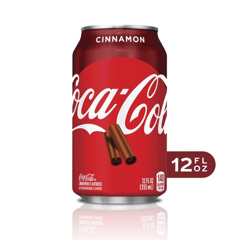 Coca-Cola Cinnamon, Cinnamon Flavored Coke Soda Pop Soft Drink, Fridge ...