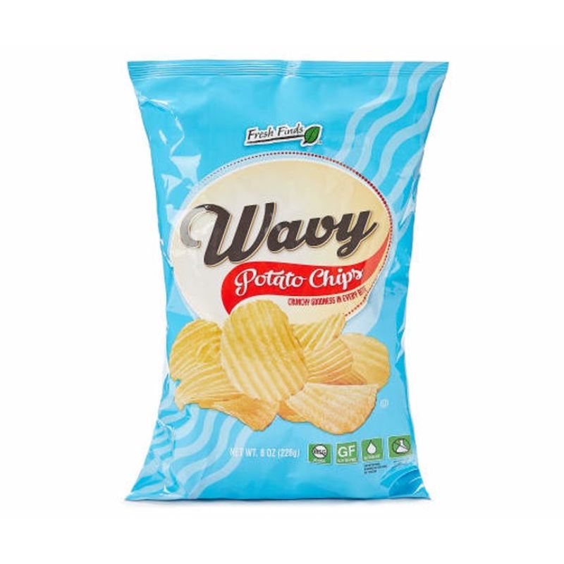 Fresh Finds Wavy Potato Chips (8 oz) - Instacart