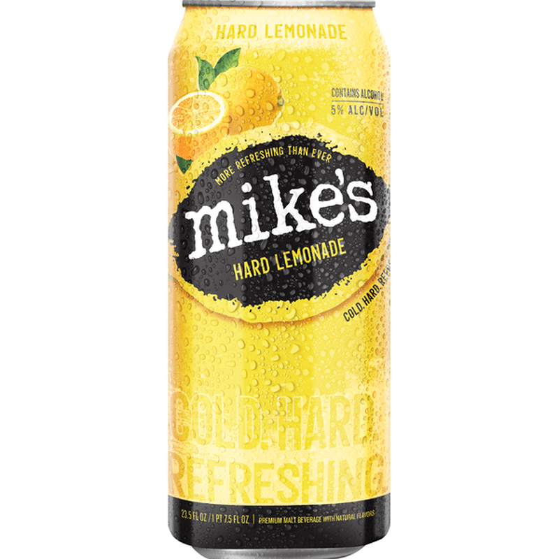 Mike's Hard Lemonade Malt Beverage, Premium, Hard Lemonade (fl oz ...