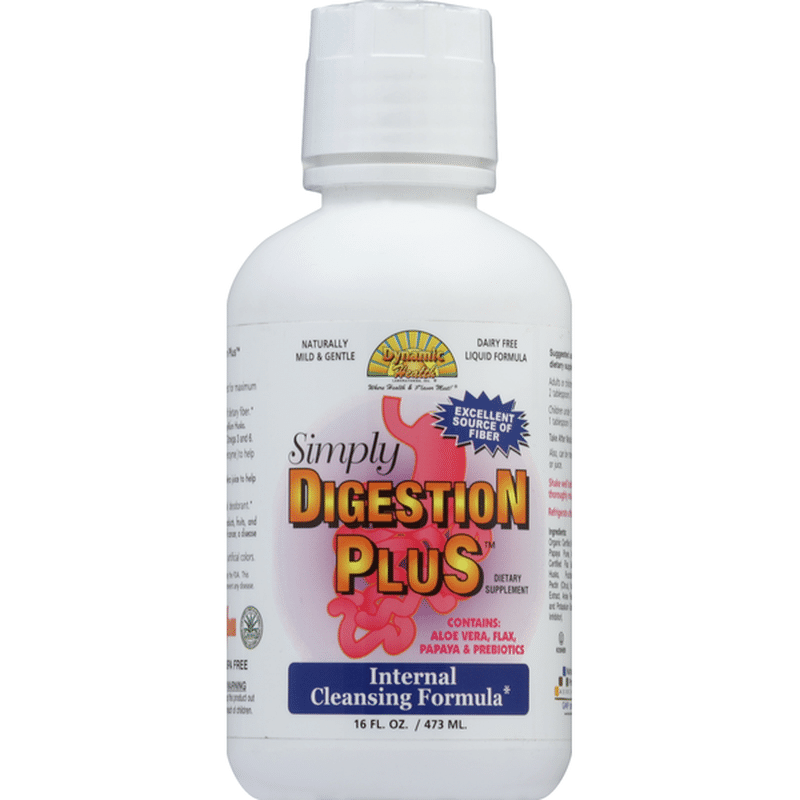 Dynamic Health Digestion Plus, Simply, Liquid (16 oz) - Instacart
