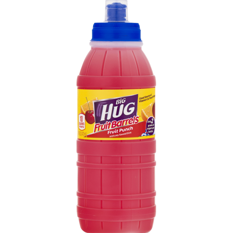 Big Hug Fruit Drink, Fruit Punch (16 oz) - Instacart