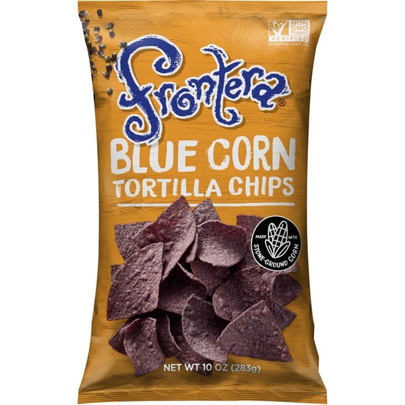 Frontera Small Batch Indigo Blue Corn Tortilla Chips (10 oz) - Instacart