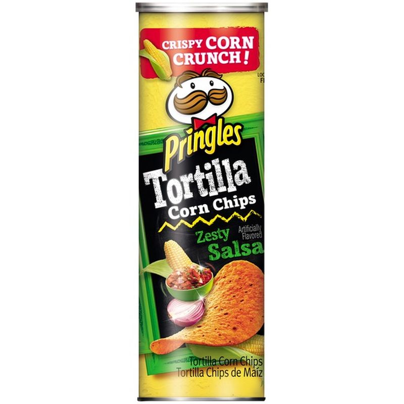 Pringles Tortillas Zesty Salsa Tortilla Crisps (6.42 oz) - Instacart