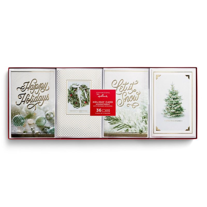 DaySpring Elegant White Gold Designs Inspirational Boxed Christmas ...