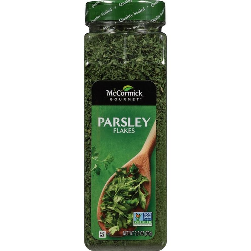 McCormick Gourmet™ All Natural Parsley Flakes (2.5 oz) - Instacart