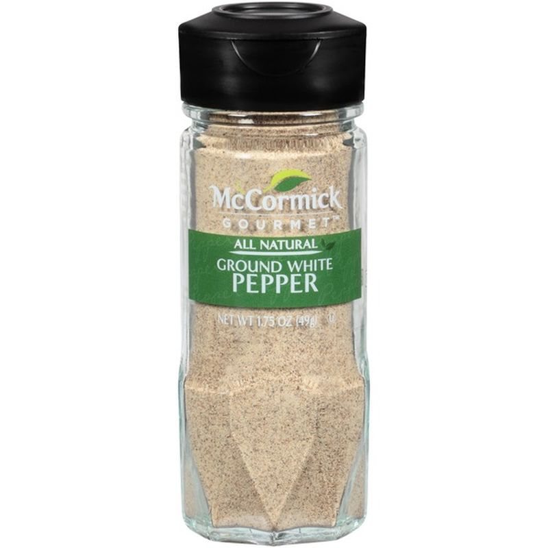 McCormick Gourmet™ Ground White Pepper (1.75 oz) - Instacart
