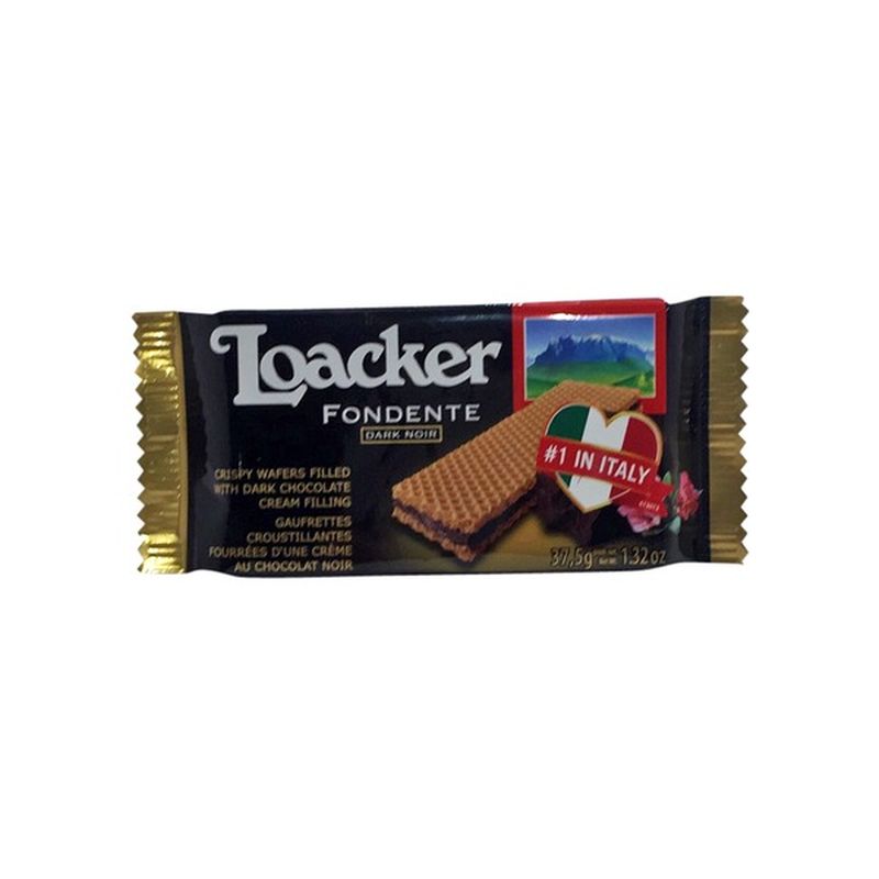 Loacker Wafer, Fondente, Dark (1.32 oz) - Instacart