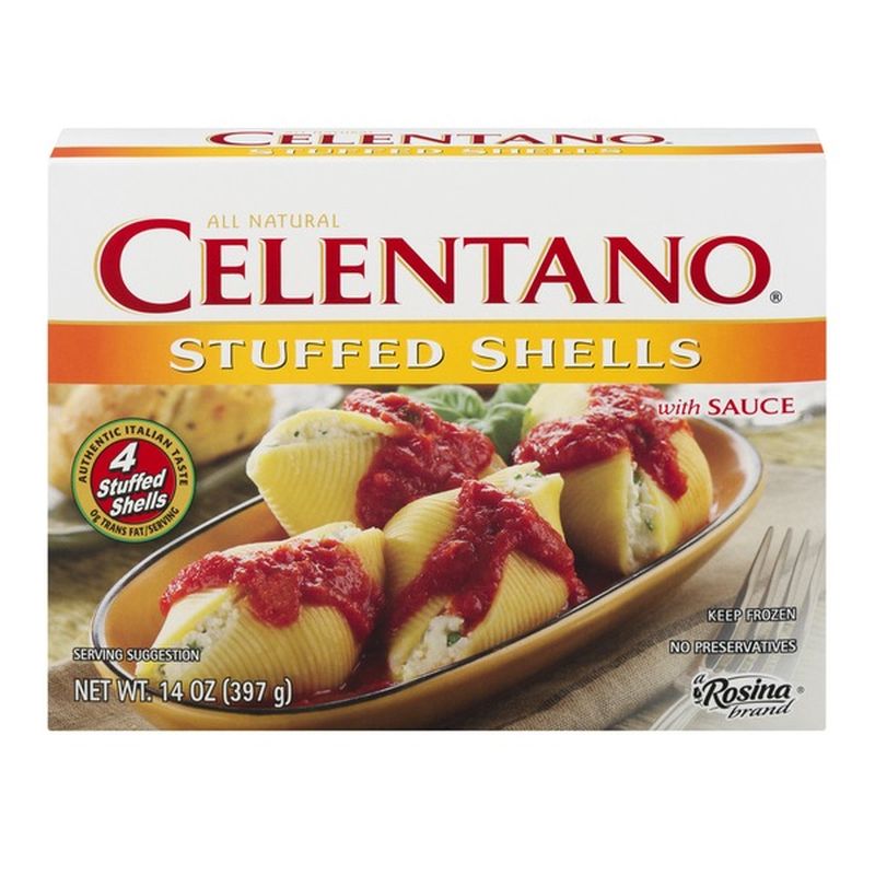 Celentano Stuffed Shells with Sauce (14 oz) - Instacart