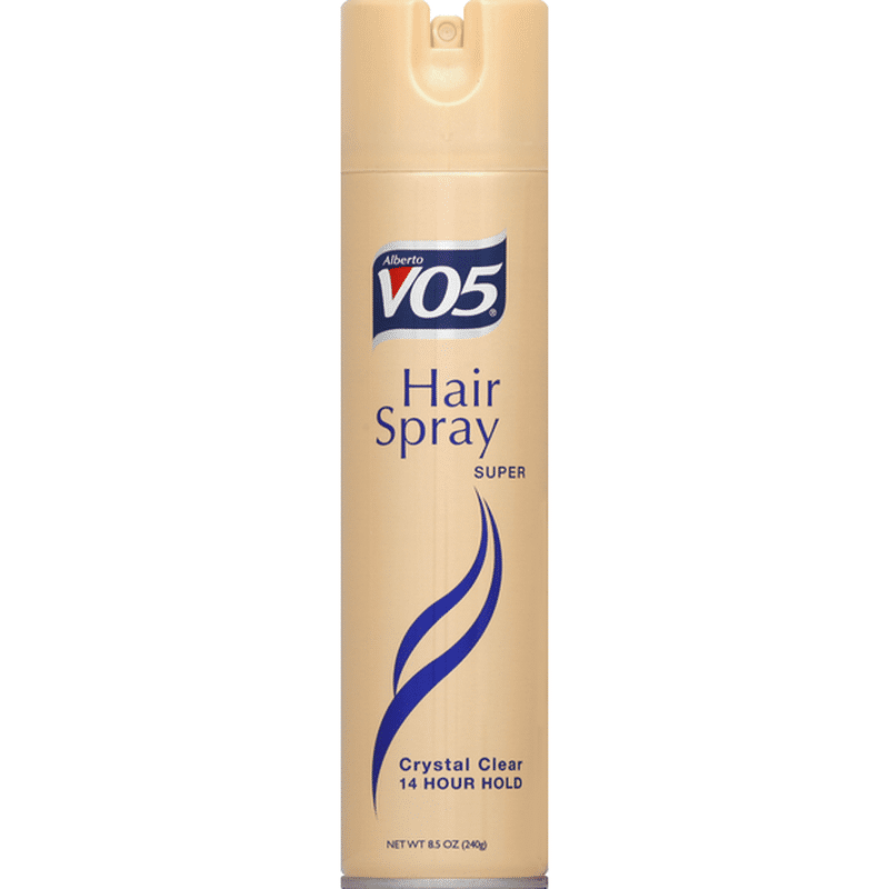 Alberto VO5 Hair Spray, Super, Crystal Clear (8.5 oz) - Instacart