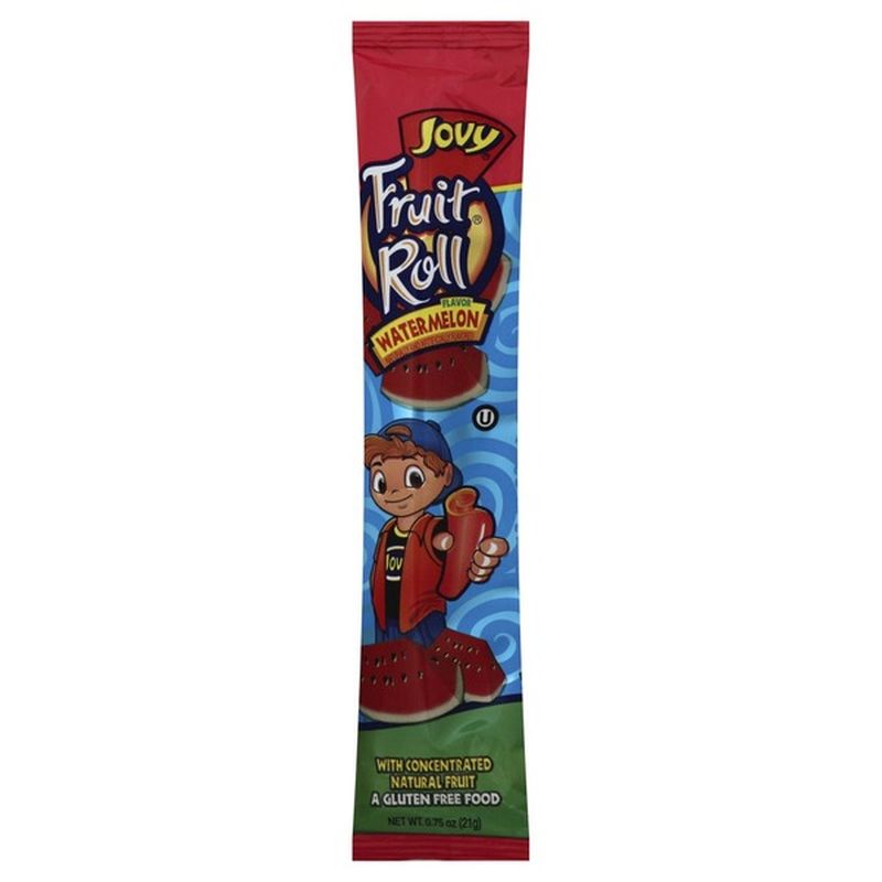 Jovy Fruit Roll, Watermelon Flavor (0.75 oz) - Instacart