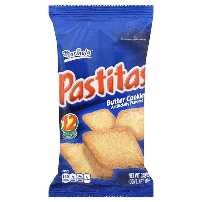 Marinela Pastitas Mexican Butter Cookies (3.88 oz) - Instacart