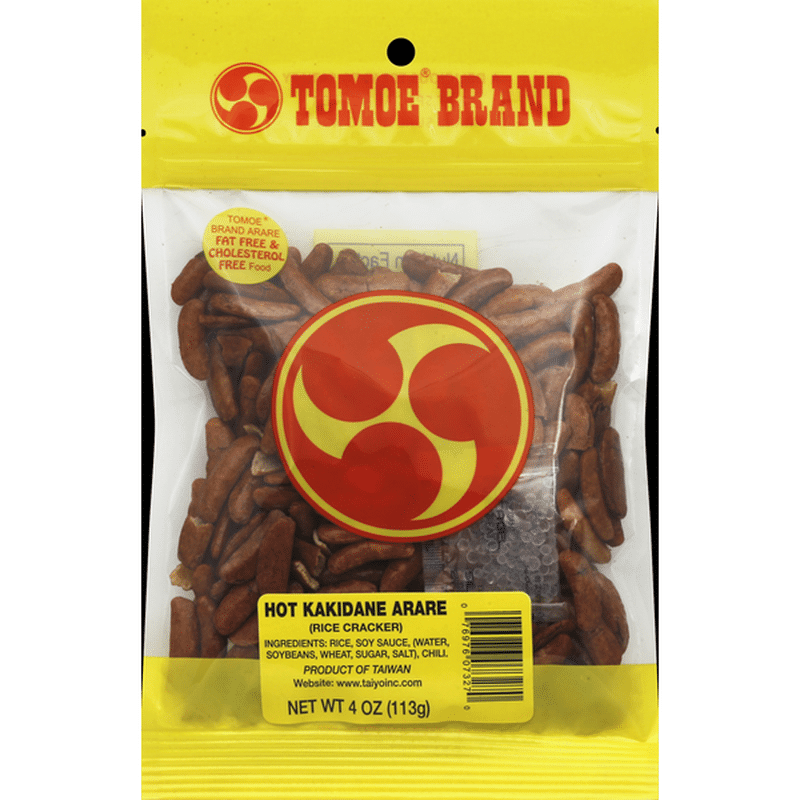 Tomoe Brand Hot Kakidane Arare (Rice Cracker) (4 oz) - Instacart