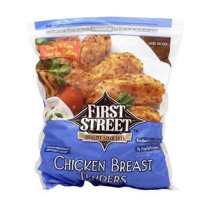 First Street Chicken Breast Tenderloins (4 lb) - Instacart