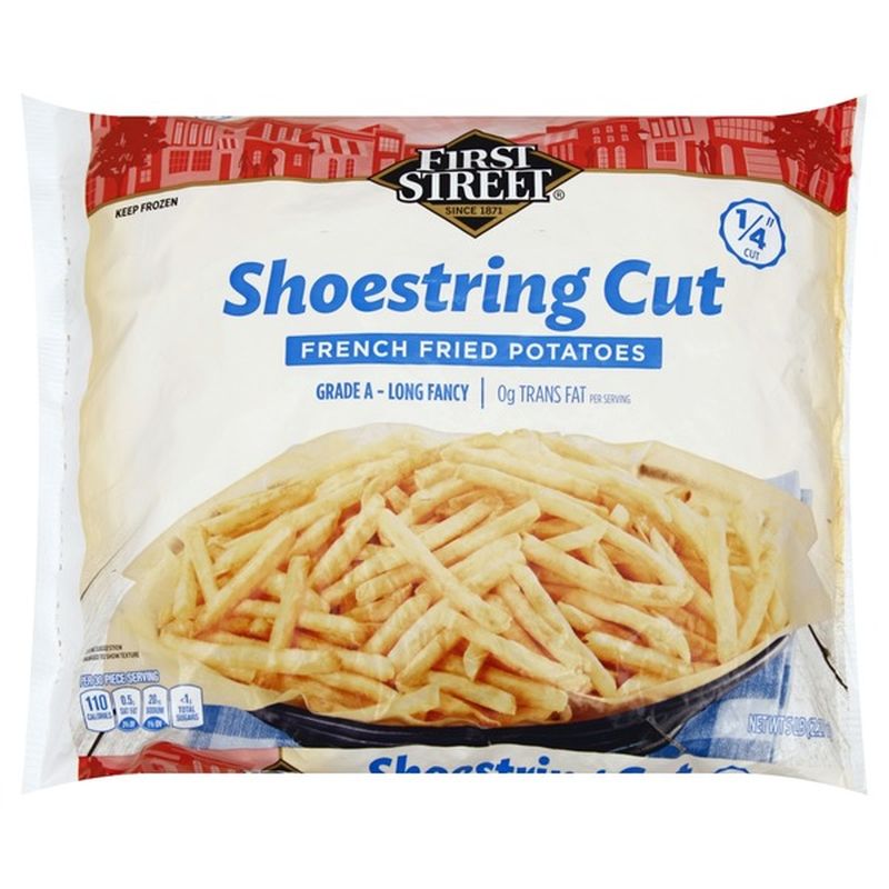 First Street Shoestring Cut French Fried Potatoes (5 lb) - Instacart