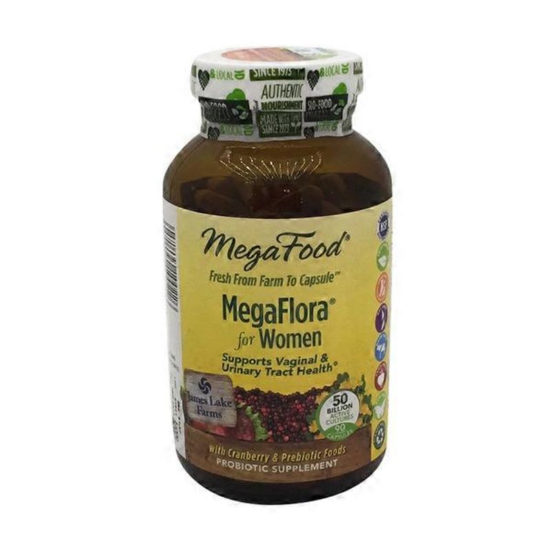 MegaFood MegaFlora® Women's Probiotic (90 Capsule) - Instacart