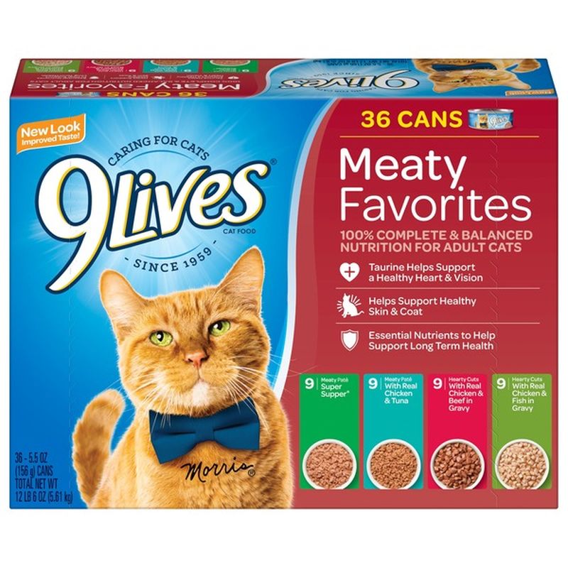 9Lives Cat Food (12.375 lb) - Instacart