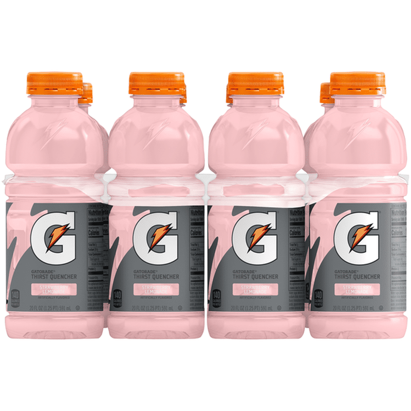 Gatorade Strawberry Lemonade Artificially Flavored Thirst Quencher (20 ...