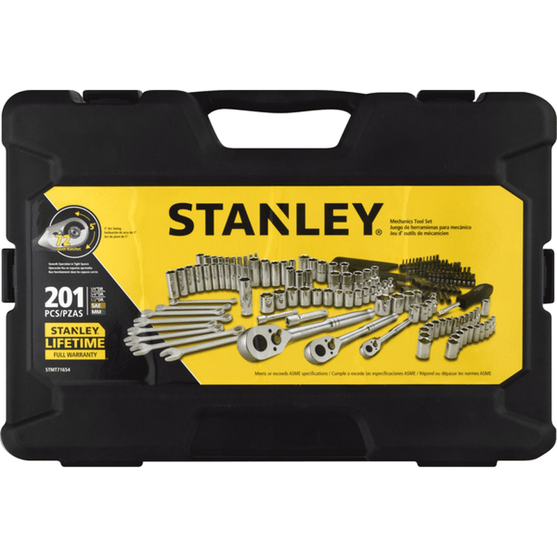 Stanley Mechanics Tool Set, 201 Pieces (1 each) - Instacart
