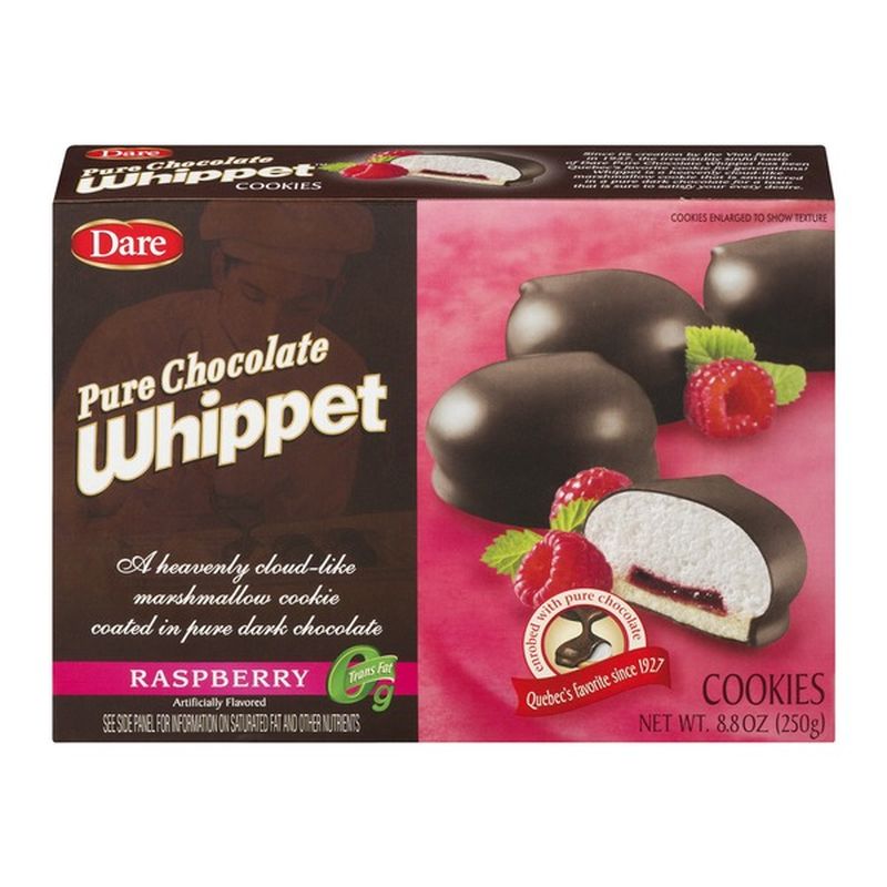 Dare Pure Chocolate Whippet Cookies Raspberry (8.8 oz) - Instacart