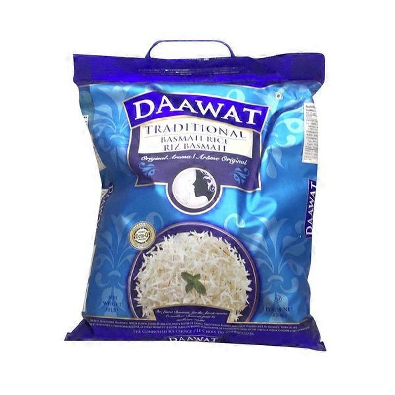 Daawat Traditional Basmati Rice (10 lb) - Instacart