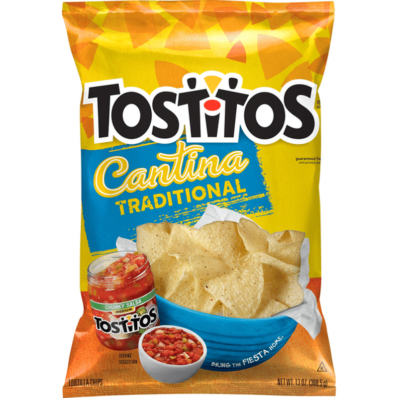 Tostitos Traditional Tortilla Chips (13 oz) - Instacart