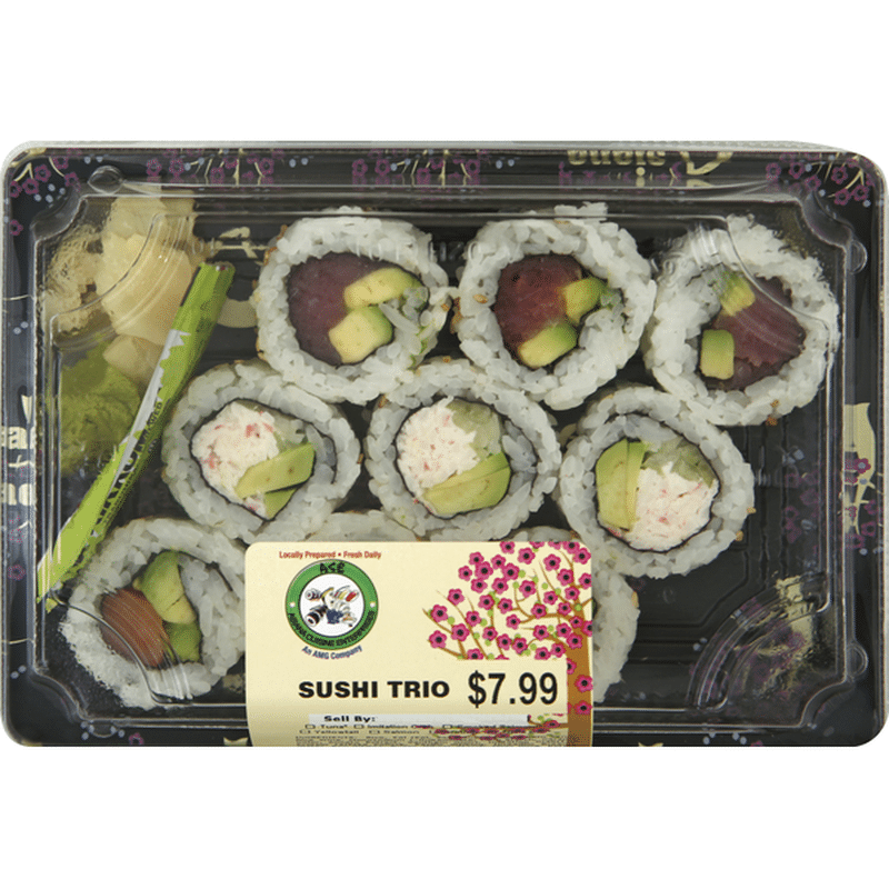 ACE Sushi Sushi, Trio (5 oz) - Instacart