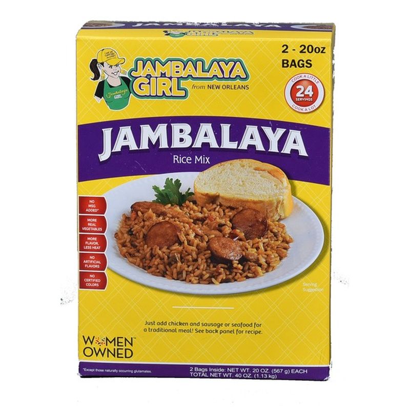 Jambalaya Girl Jambalaya Rice Mix (20 oz) - Instacart
