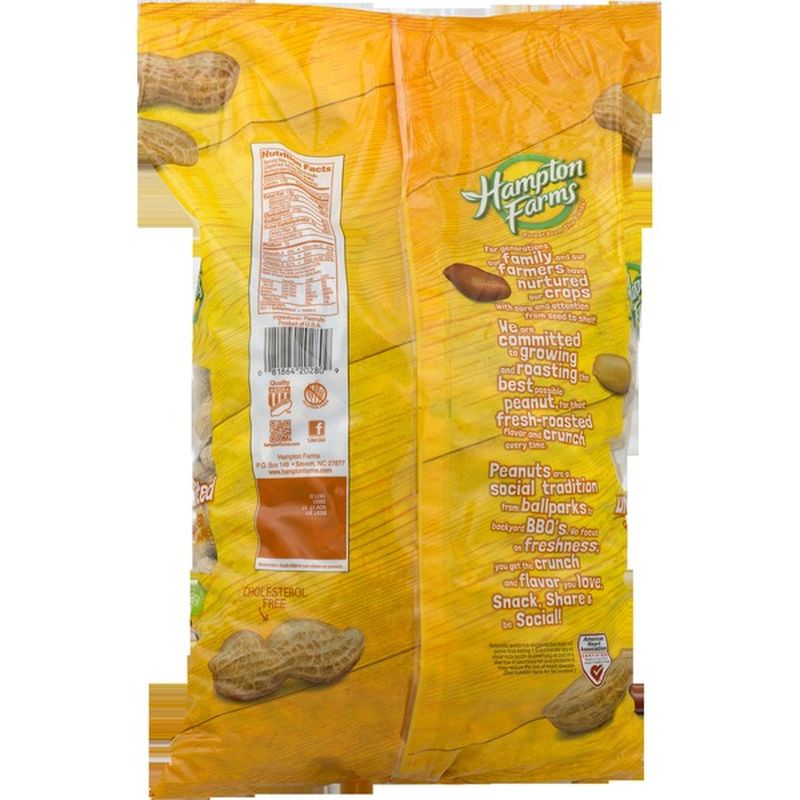 Hampton Farms Peanuts, Unsalted, Roasted (5 lb) - Instacart