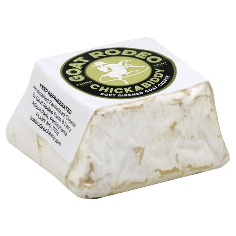 Goat Rodeo Cheese, Goat, Soft Ripened, Chickabiddy (1 each) - Instacart