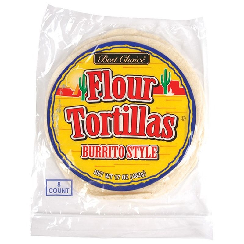 Best Choice Flour Tortillas (8 ct) - Instacart
