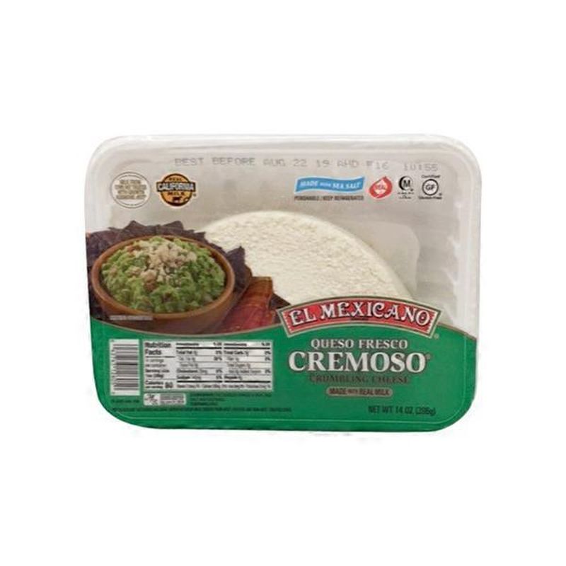 El Mexicano Cremoso Queso Fresco (14 oz) - Instacart