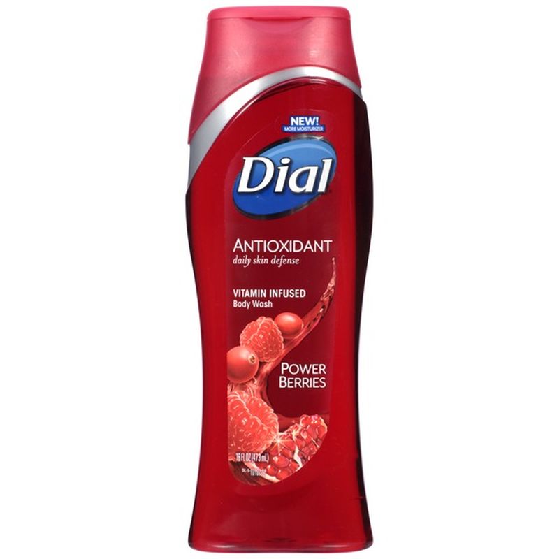 Dial AntiOxidant Vitamin Infused Power Berries Body Wash (16 fl oz ...