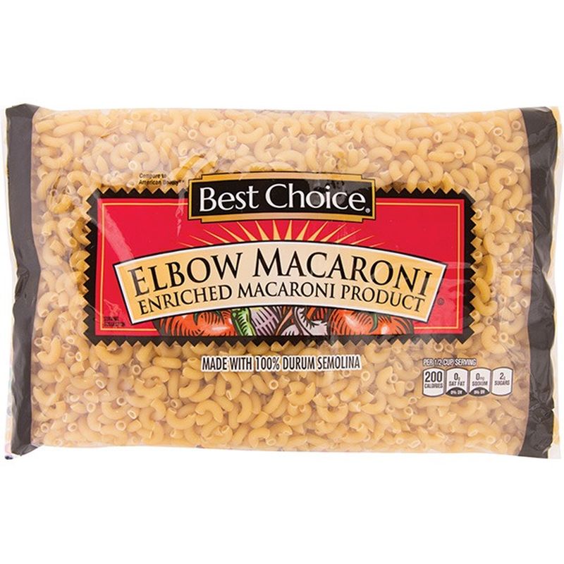 Best Choice Elbow Macaroni Enriched Product (32 oz) - Instacart