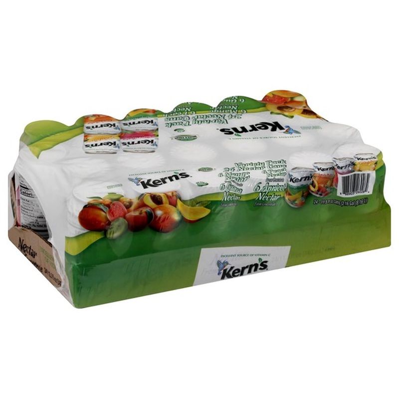 Kerns Fruit Nectar, Variety Pack (24 each) - Instacart