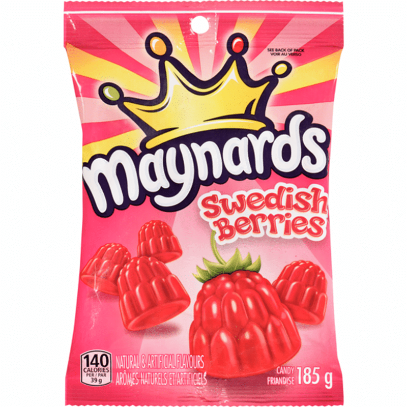Maynards Sweddish Berries Candy (185 g) Delivery or Pickup Near Me ...