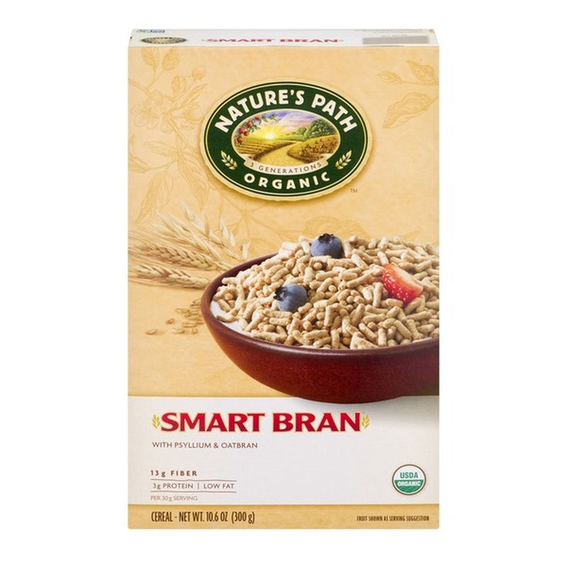 Nature's Path Organic Smart Bran with Psyllium & Oatbran (10.6 oz ...
