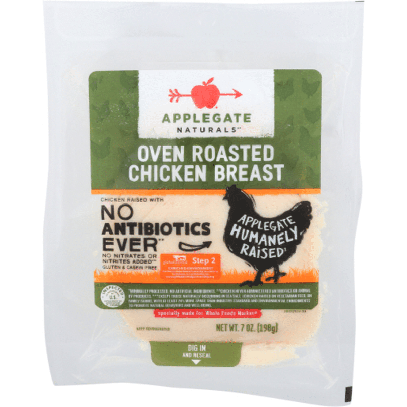 Applegate Natural Oven Roasted Chicken Breast (7 oz) - Instacart