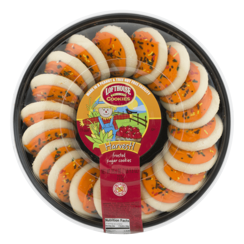 Lofthouse Frosted Sugar Cookies Harvest! (25.6 oz) - Instacart