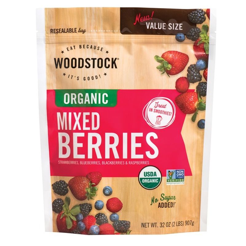 Woodstock Organic Mixed Berries (32 oz) - Instacart