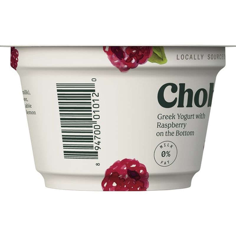 Chobani Yogurt, Non-Fat, Raspberry, Greek (5.3 oz) from Sprouts Farmers ...