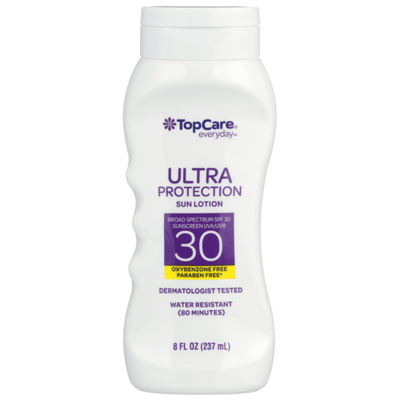 TopCare Sun Lotion, Ultra Protection, Broad Spectrum SPF 30 (8 oz ...